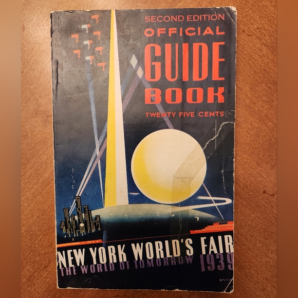 Other | 2nd Official Guide Book New York Worlds Fair 1939 | Poshmark